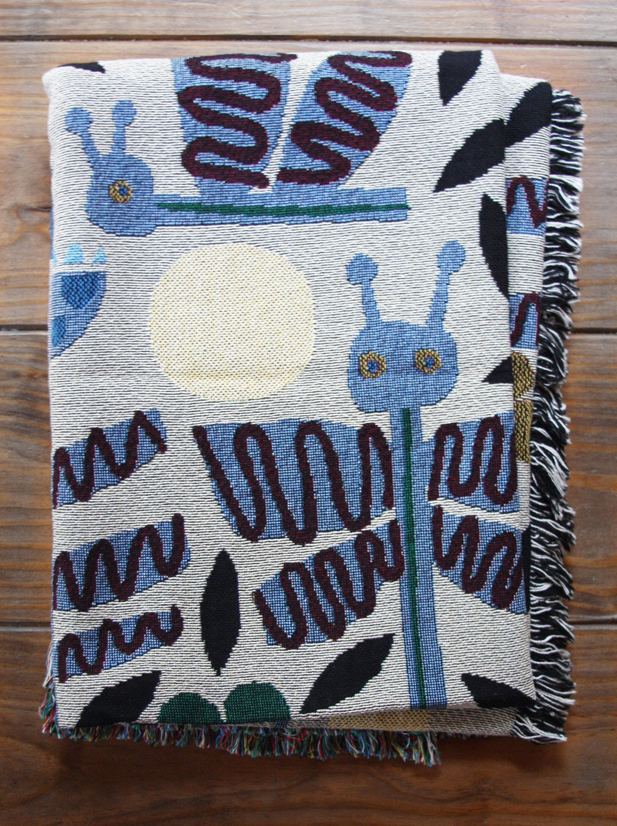 Pollinate Throw Blanket Tapestry – Leah Duncan