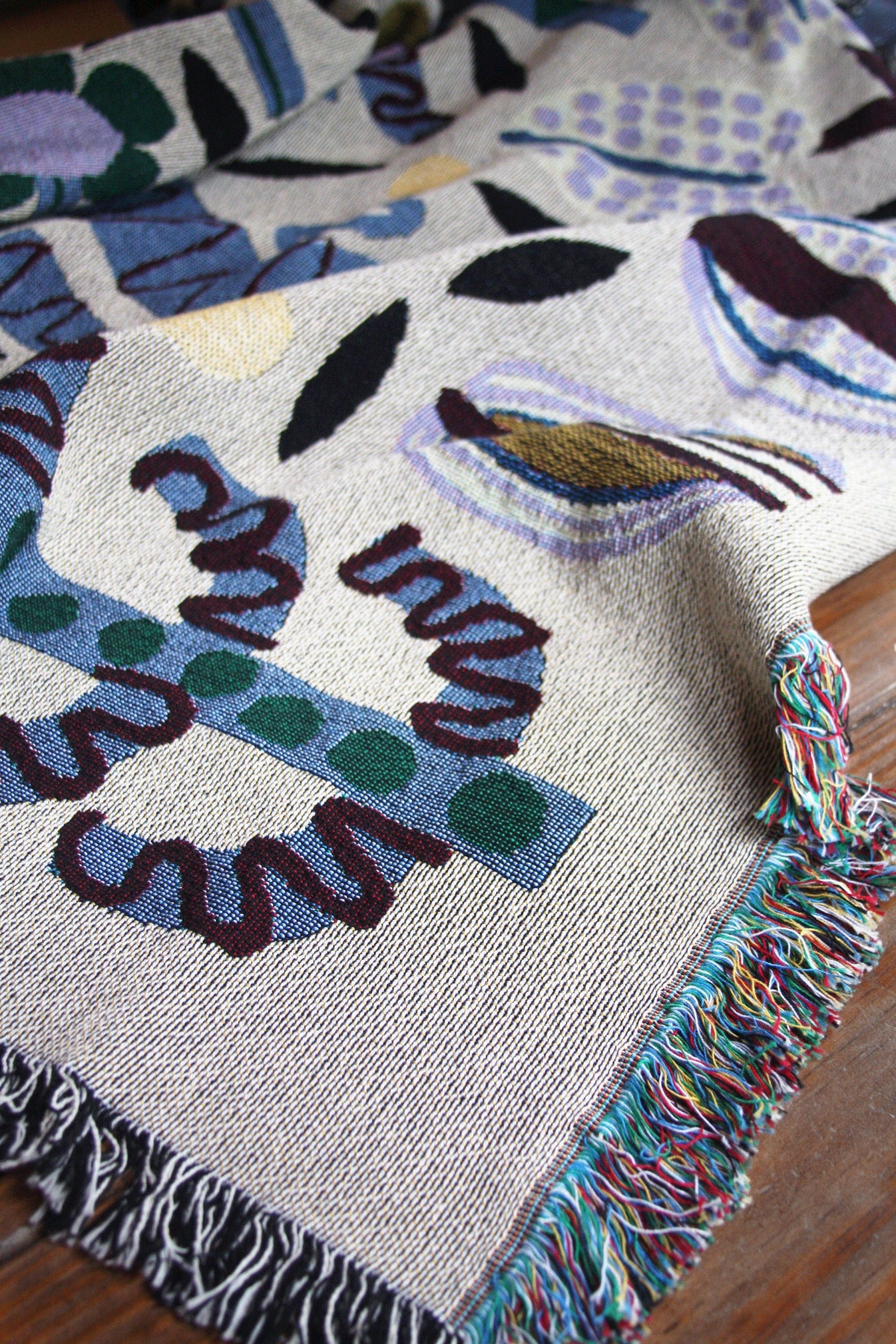 Pollinate Throw Blanket Tapestry – Leah Duncan