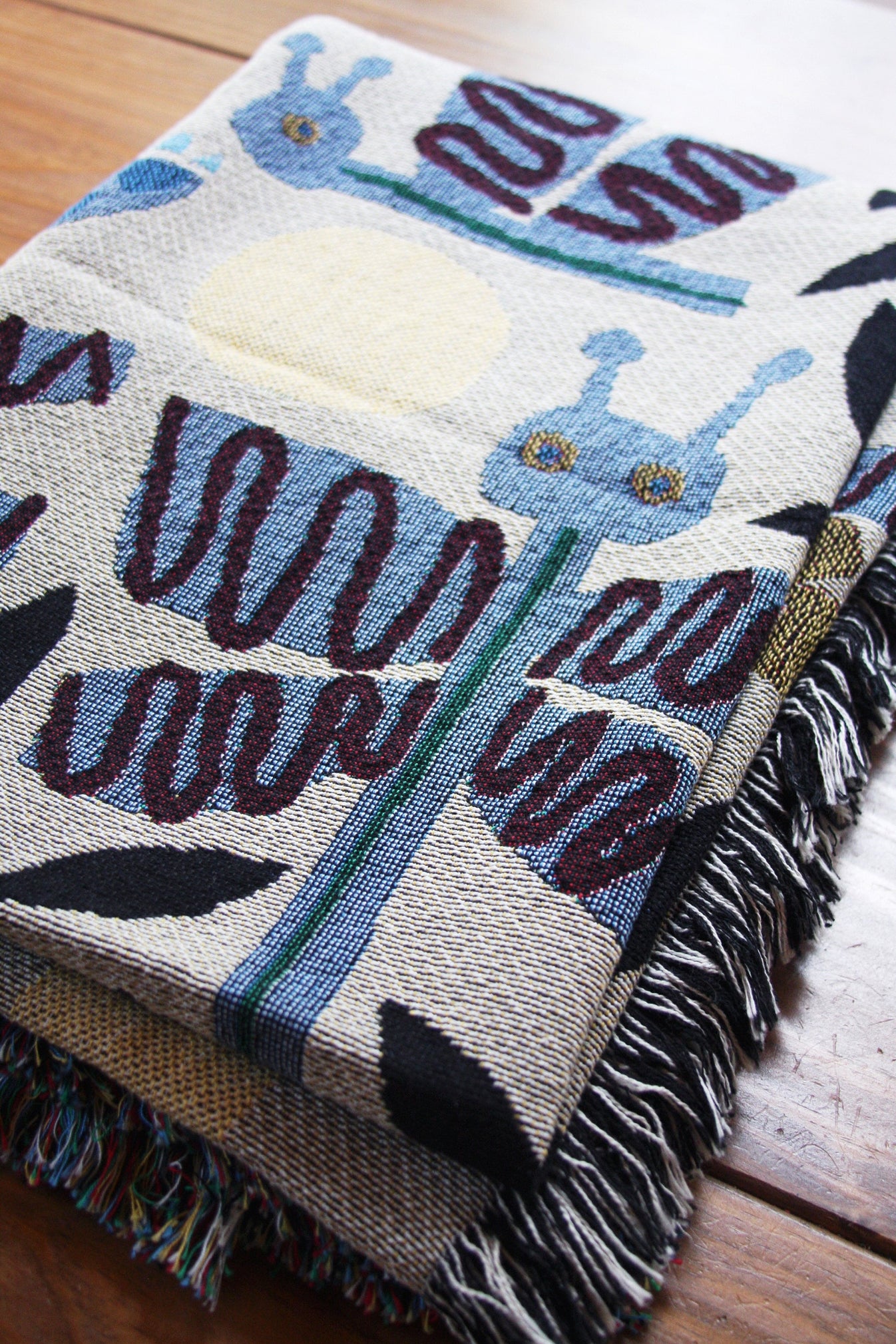 Pollinate Throw Blanket Tapestry – Leah Duncan