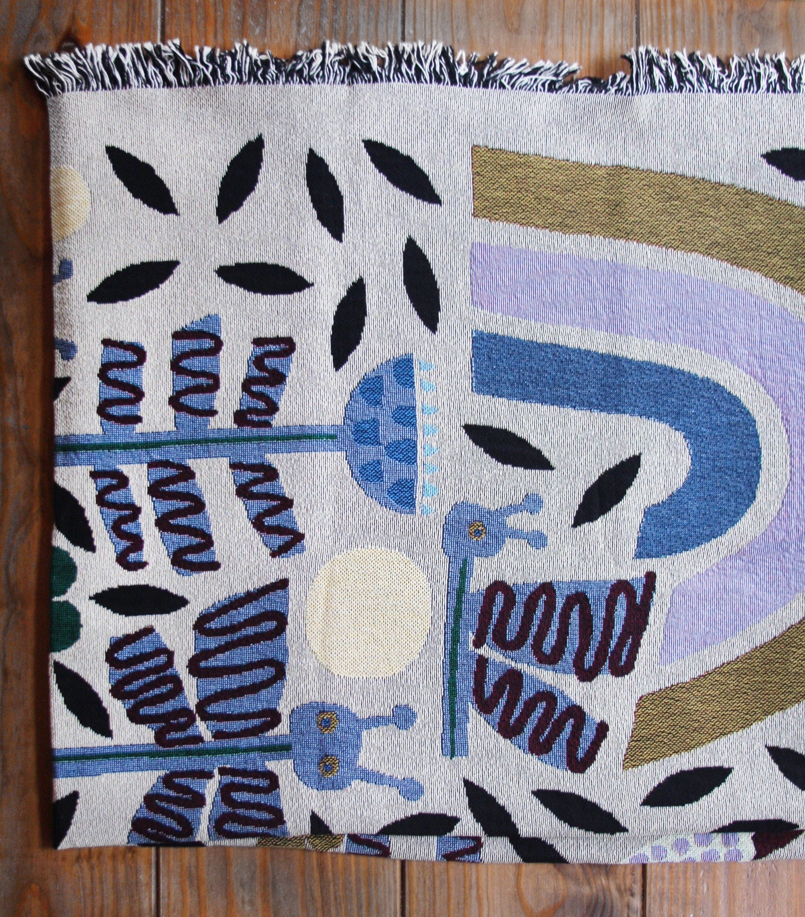 Pollinate Throw Blanket Tapestry – Leah Duncan
