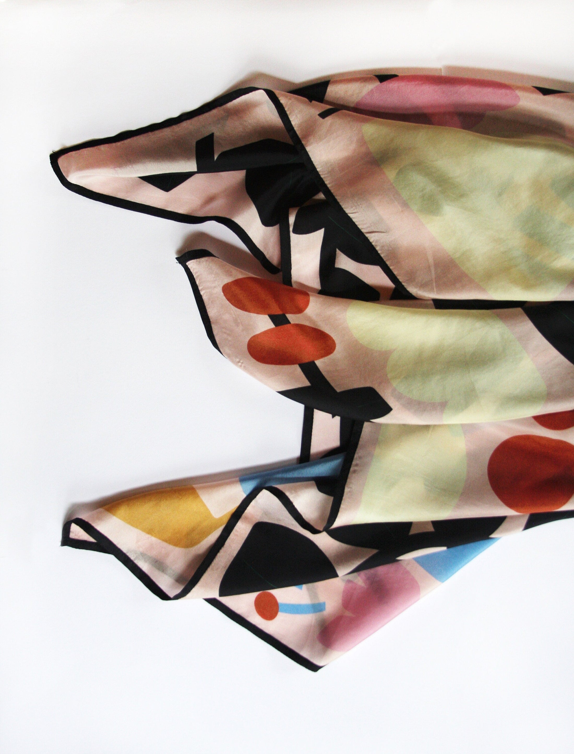 Bend Silk Scarf – Leah Duncan