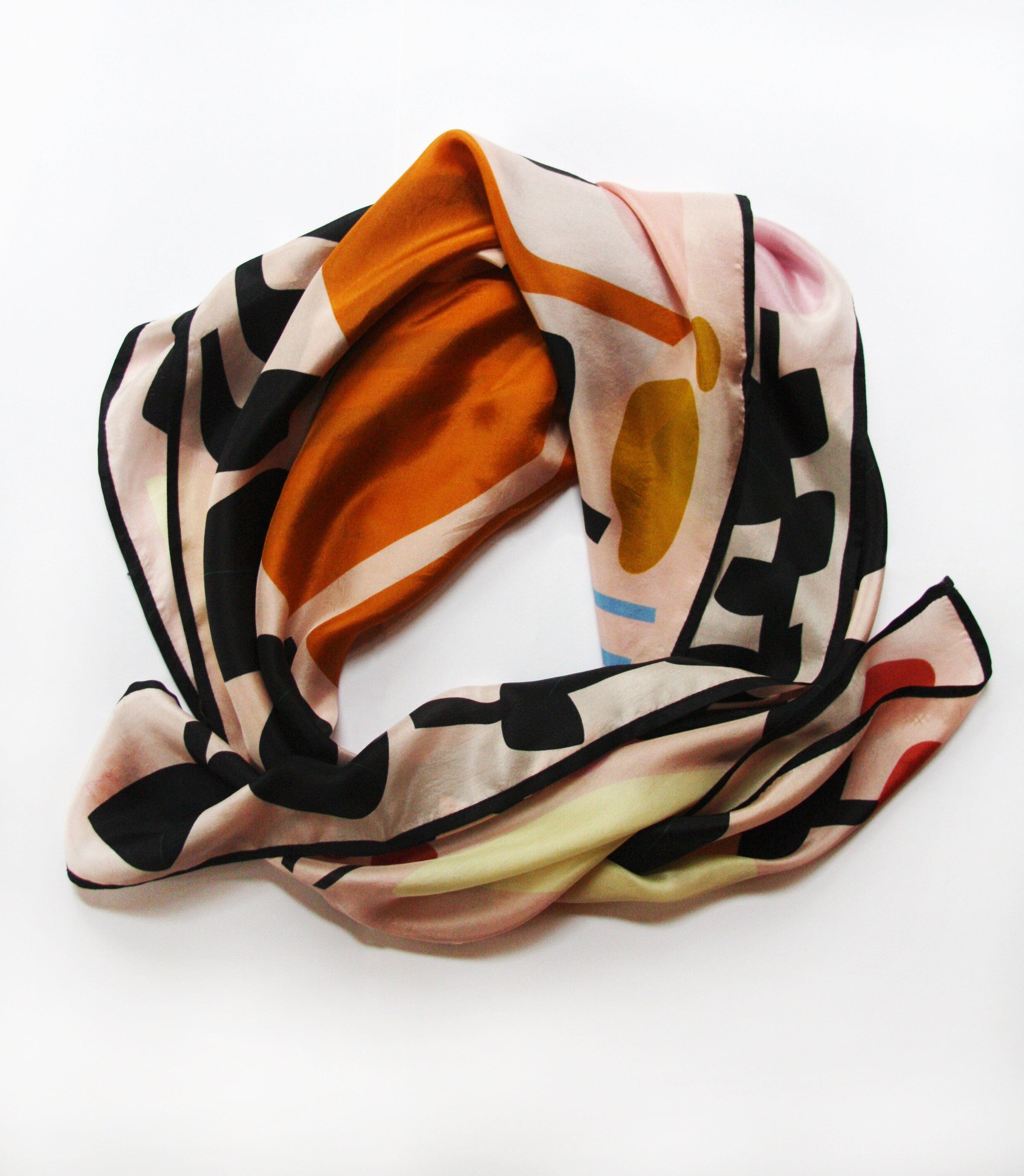 Bend Silk Scarf – Leah Duncan